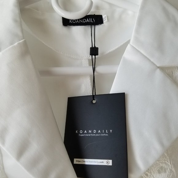 KOANDAILY | Jackets & Coats | Long Sleeve Solid Lady Outerwear Nwt ...